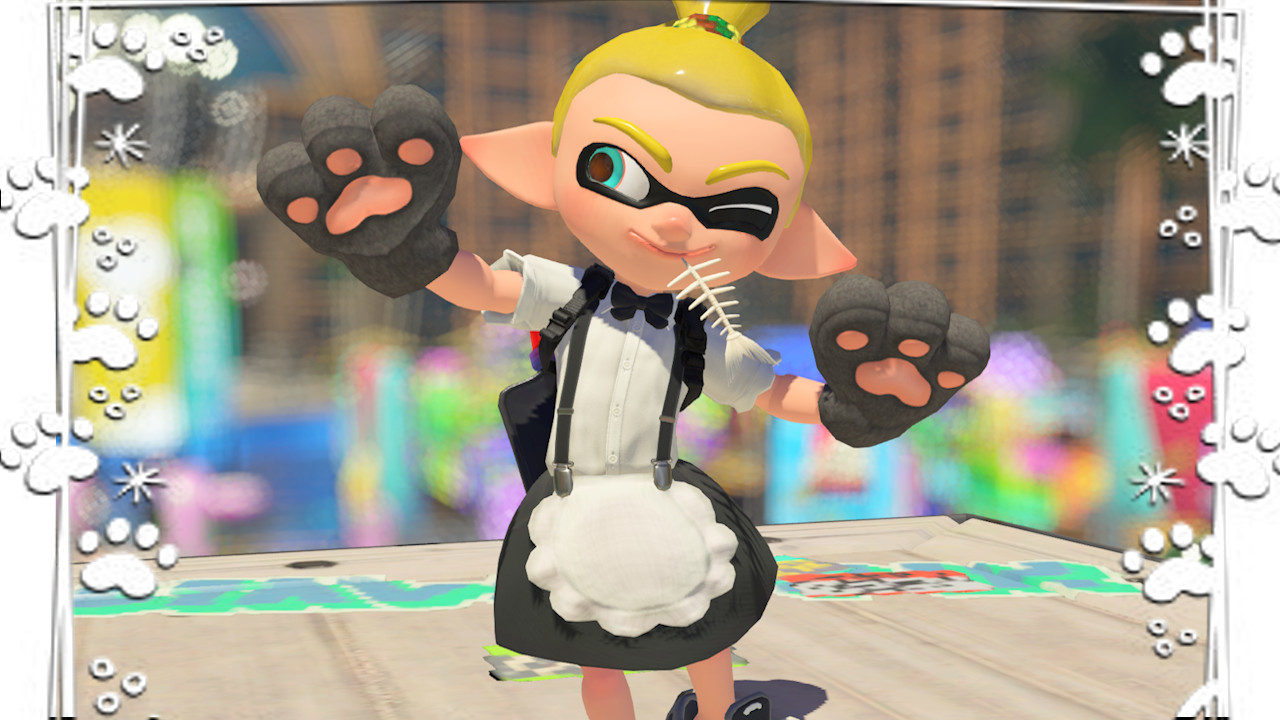 Frivolous Maid Dress Mod for Splatoon 3 | Splatoon 3 Mods
