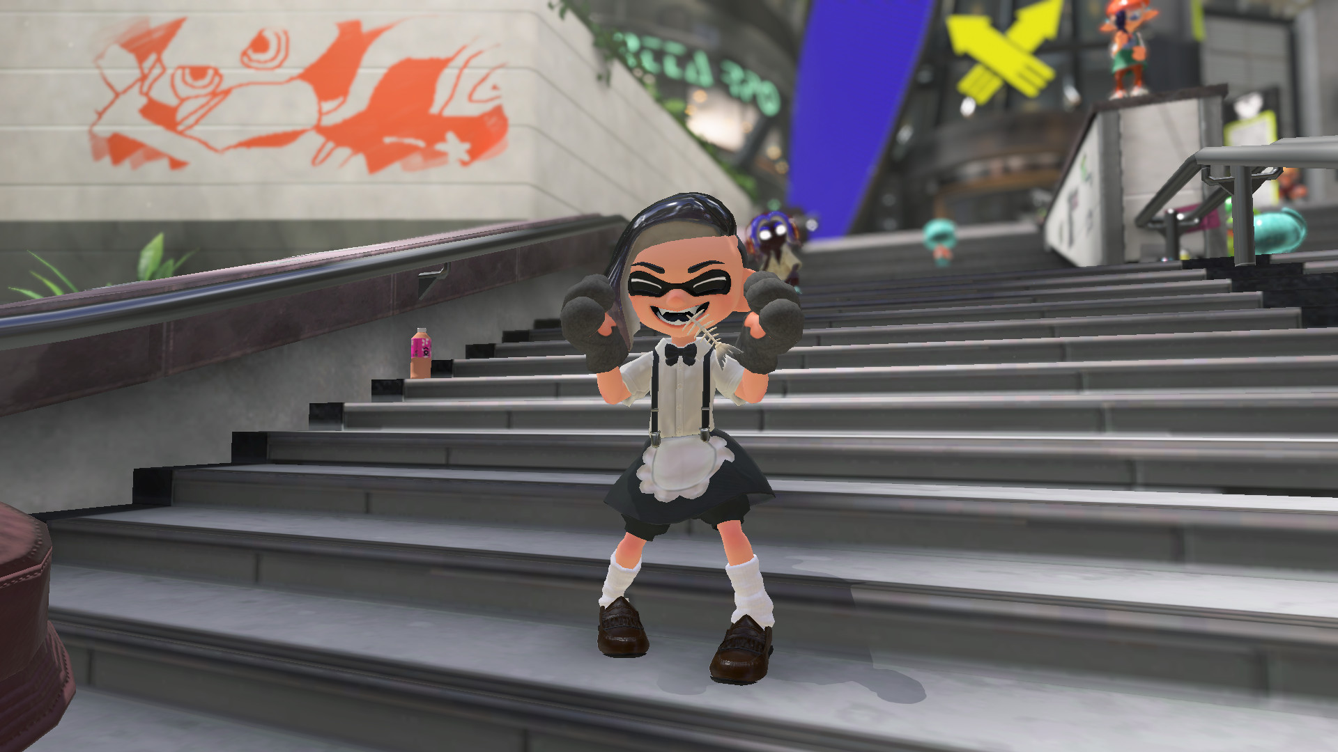 Frivolous Maid Dress Mod for Splatoon 3 | Splatoon 3 Mods