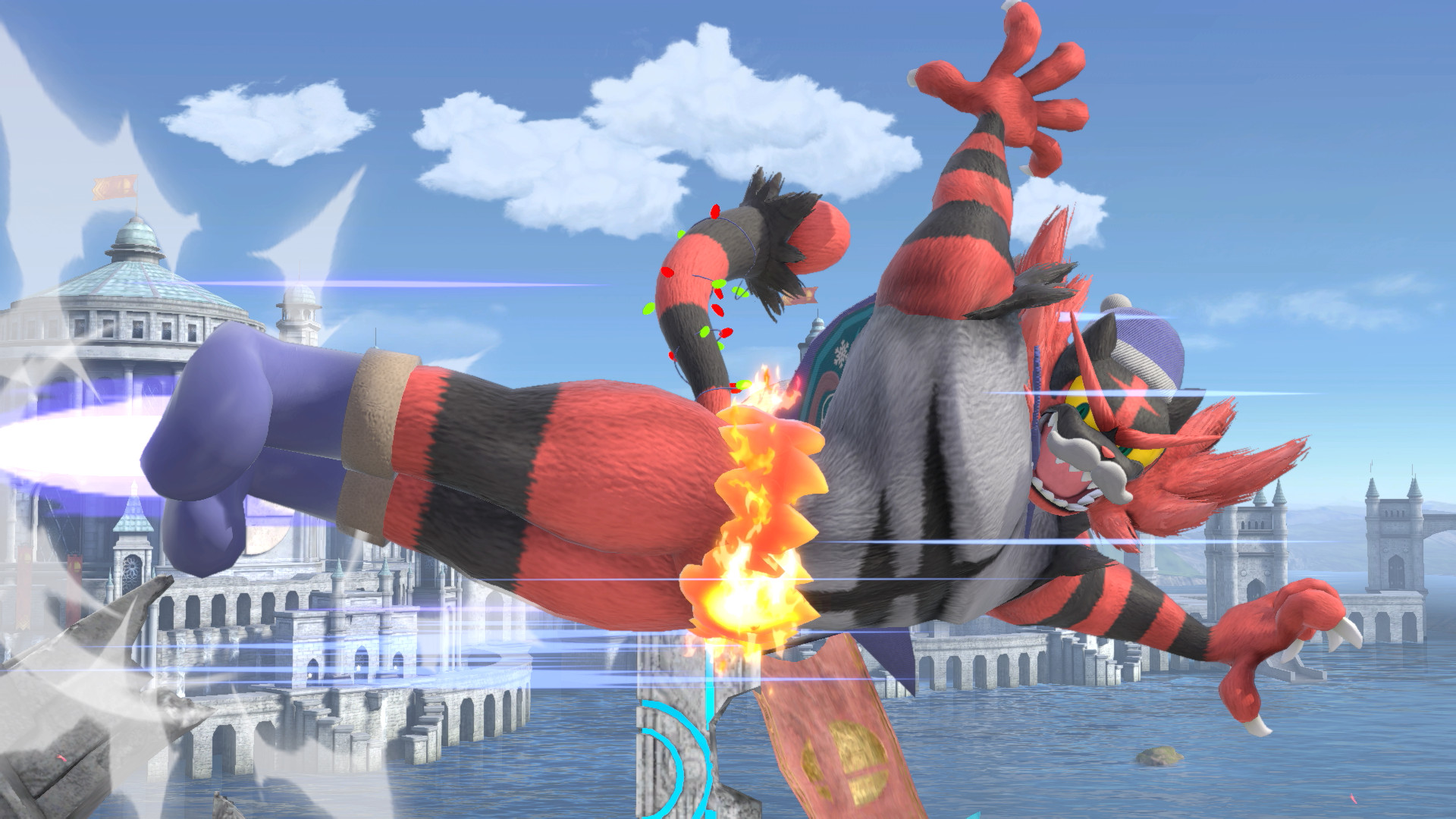 Santa Paws Incineroar Mod for Super Smash Bros. Ultimate | SSBU Mods