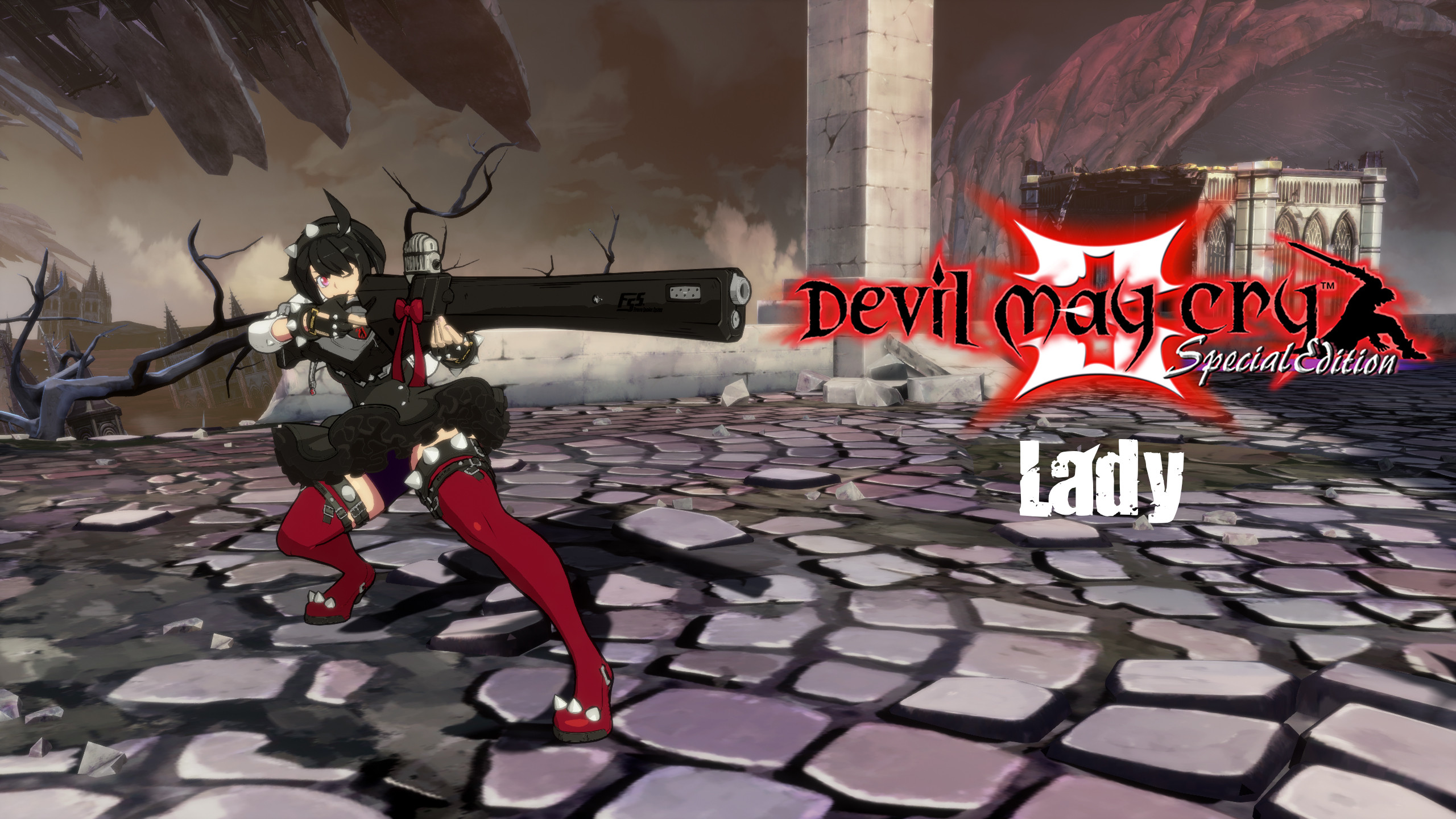 DMC3 Lady ( Elphelt ) Mod for GUILTY GEAR -STRIVE- | GGST Mods