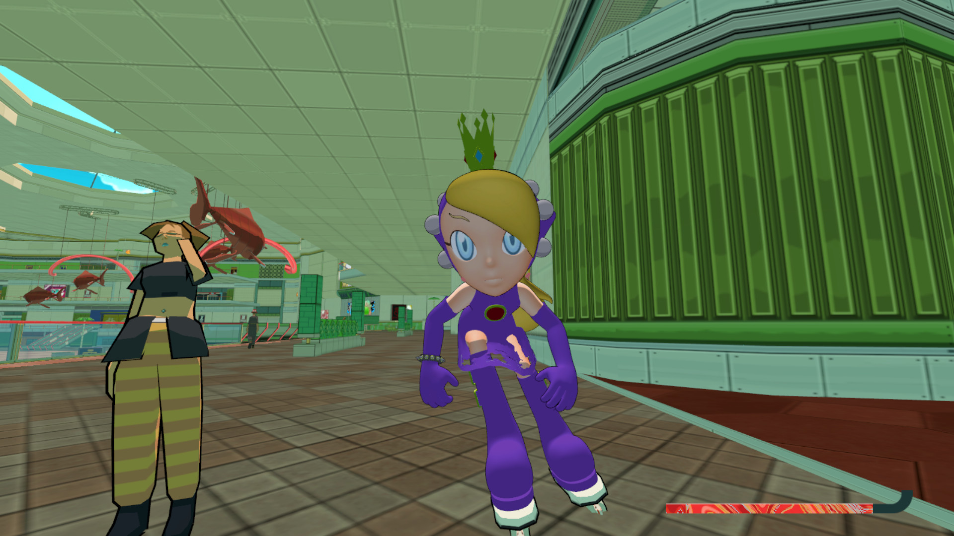 Wapeach (Wario peach) Mod for Bomb Rush Cyberfunk | BRC Mods