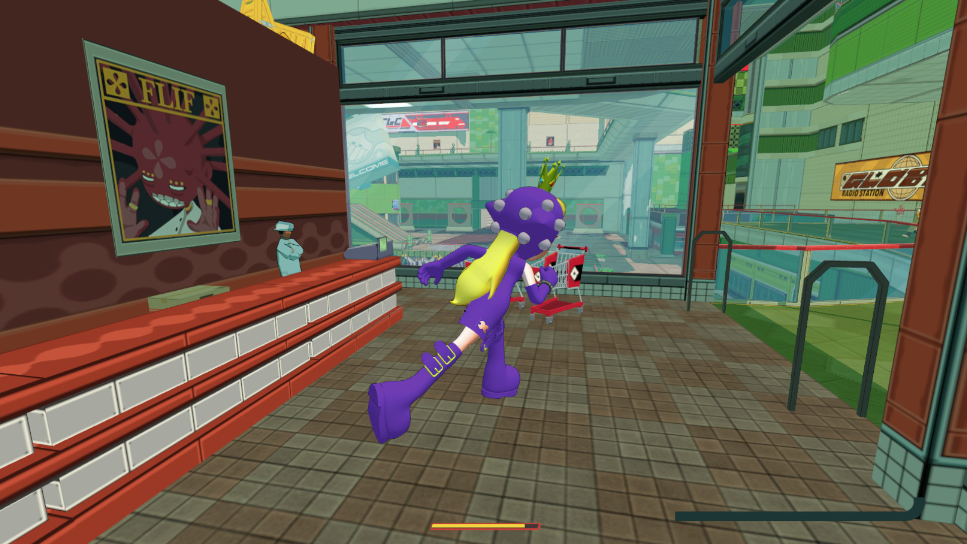 Wapeach (Wario peach) Mod for Bomb Rush Cyberfunk | BRC Mods