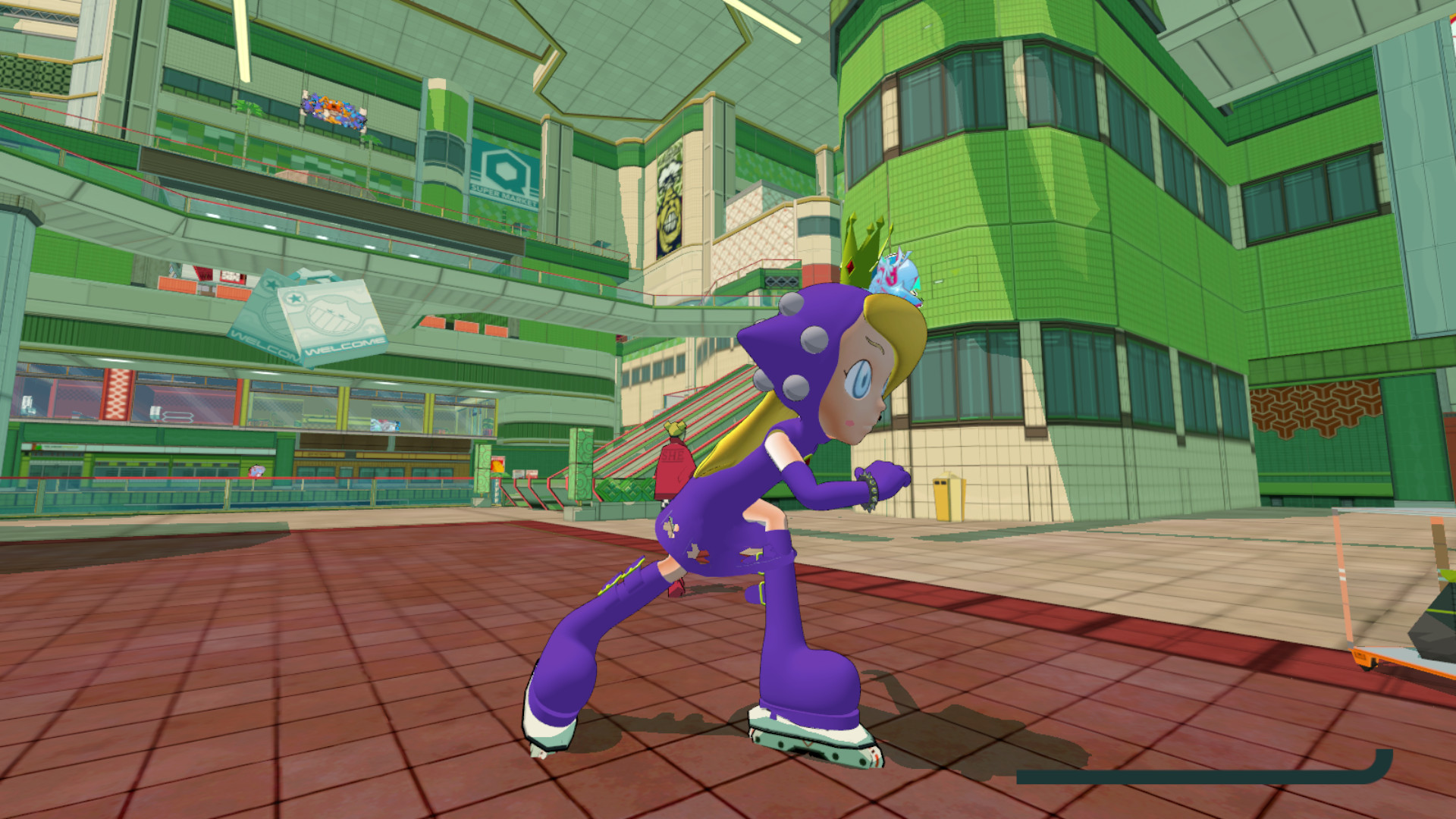 Wapeach (Wario peach) Mod for Bomb Rush Cyberfunk | BRC Mods
