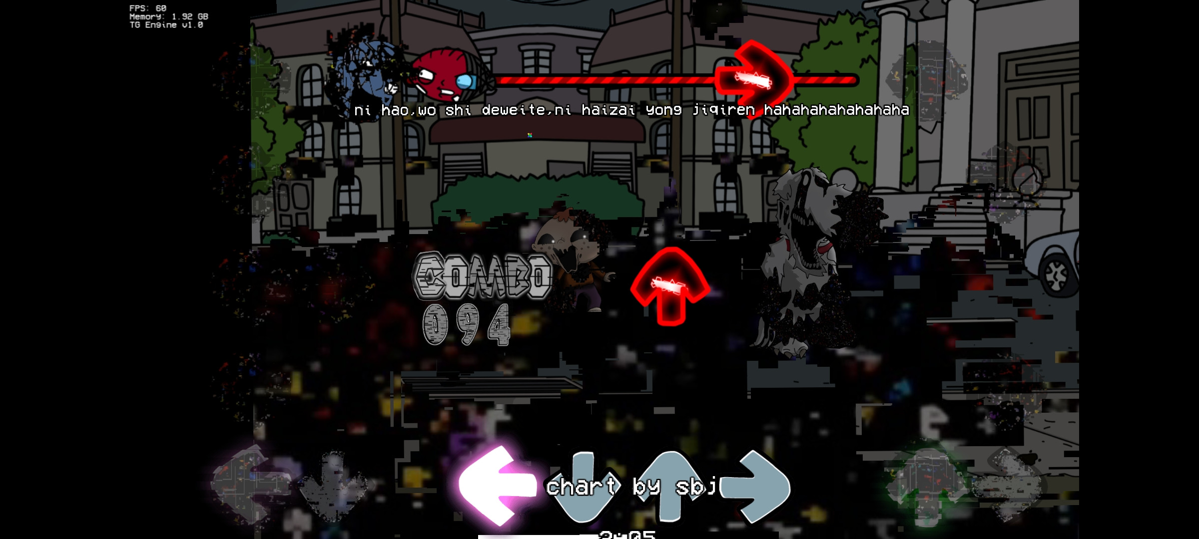 Darkness Takeover showdown chart Mod for Friday Night Funkin' | FNF Mods