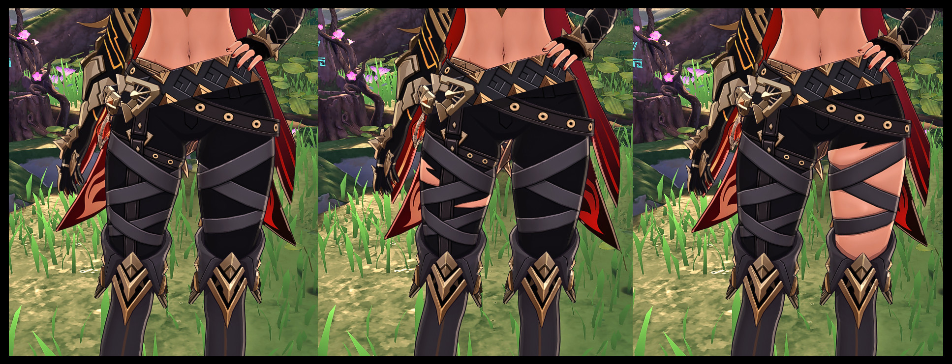 Dehya 3% Thiccer + Mihoyo's Precensorship Pants Mod for Genshin Impact ...