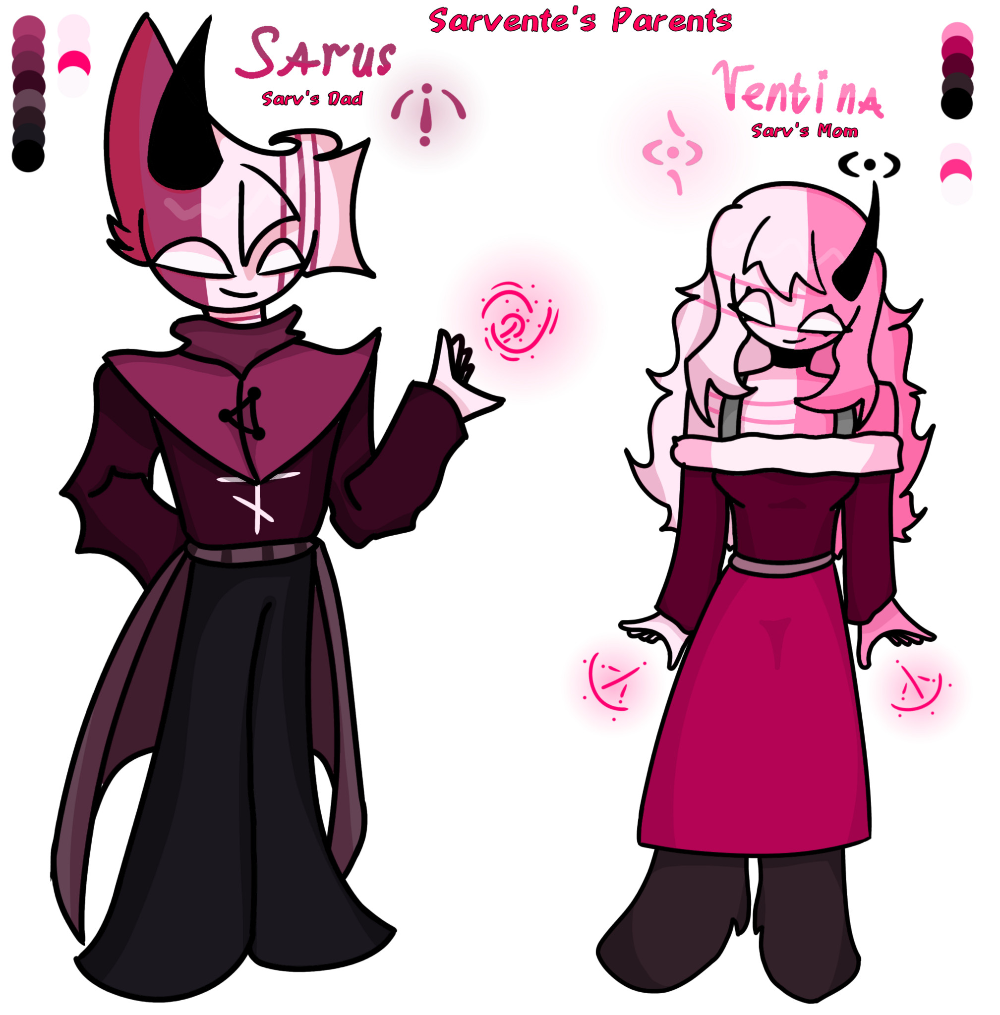 Holy Devils Remastered||VS Sarvente's Parents Mod Mod for Friday Night Funkin' | FNF Mods