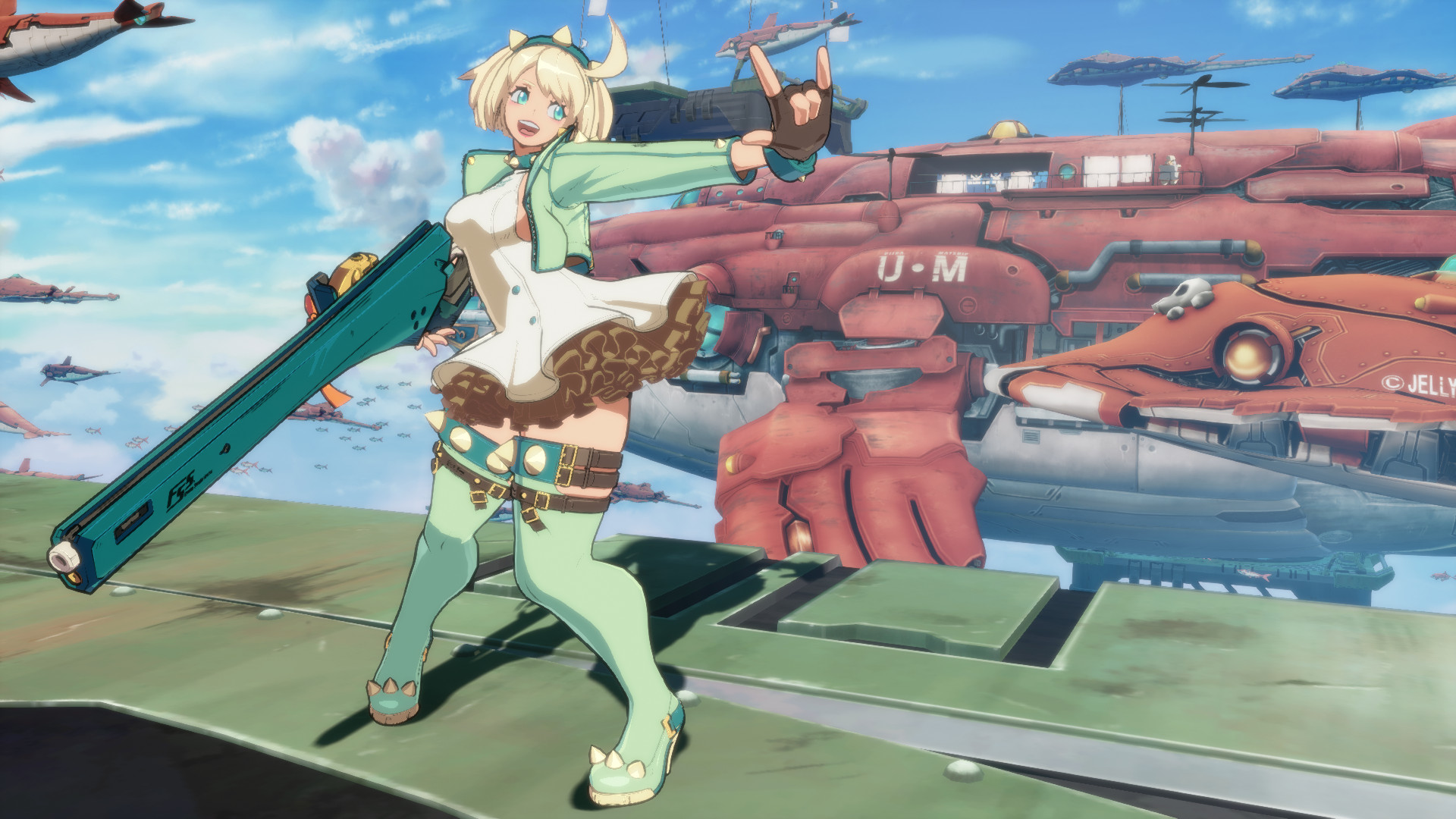 Xrd Color 5 Elphelt Mod for GUILTY GEAR -STRIVE- | GGST Mods