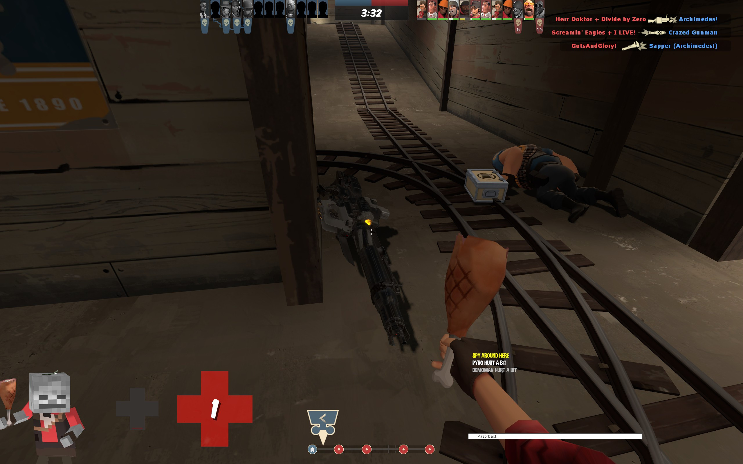 HLA Pulse Minigun (Casual Compatible) Mod for Team Fortress 2 | TF2 Mods