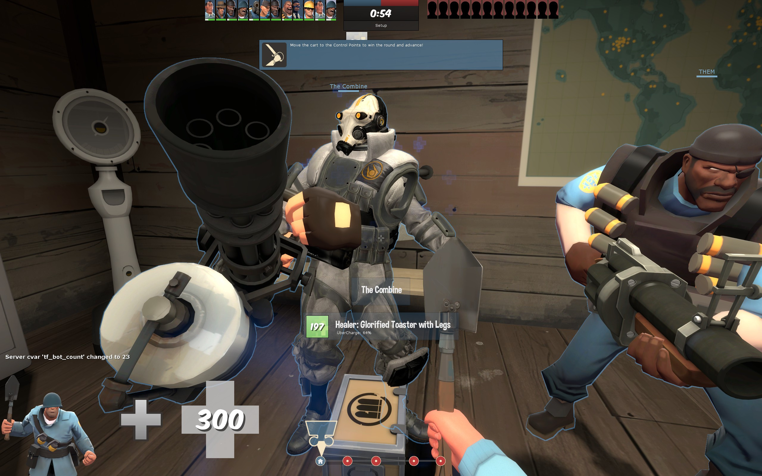 HLA Pulse Minigun (Casual Compatible) Mod for Team Fortress 2 | TF2 Mods