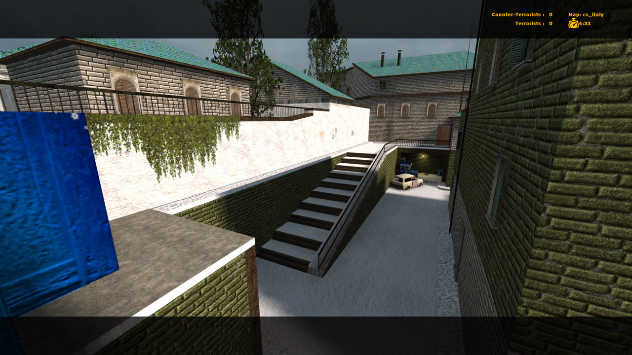 Cs_Italy winter retextured Mod for Counter-Strike: Source | CS:S Mods