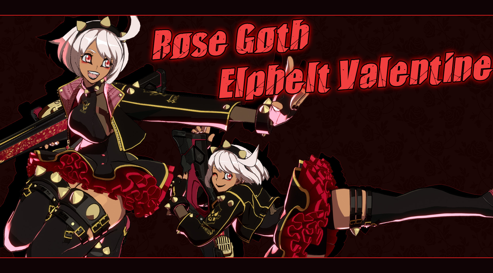 Rose Goth Elphelt Valentine Mod for GUILTY GEAR -STRIVE- | GGST Mods