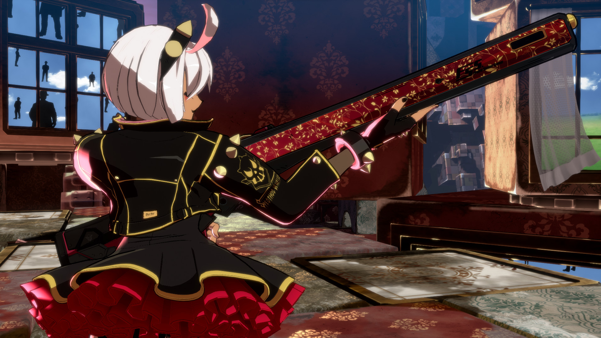 Rose Goth Elphelt Valentine Mod for GUILTY GEAR -STRIVE- | GGST Mods