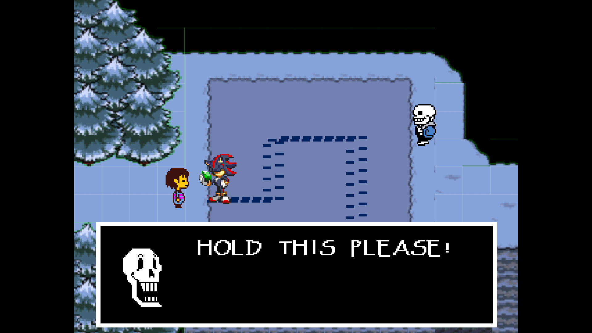 Shadow over Papyrus Mod for UNDERTALE | UNDERTALE Mods