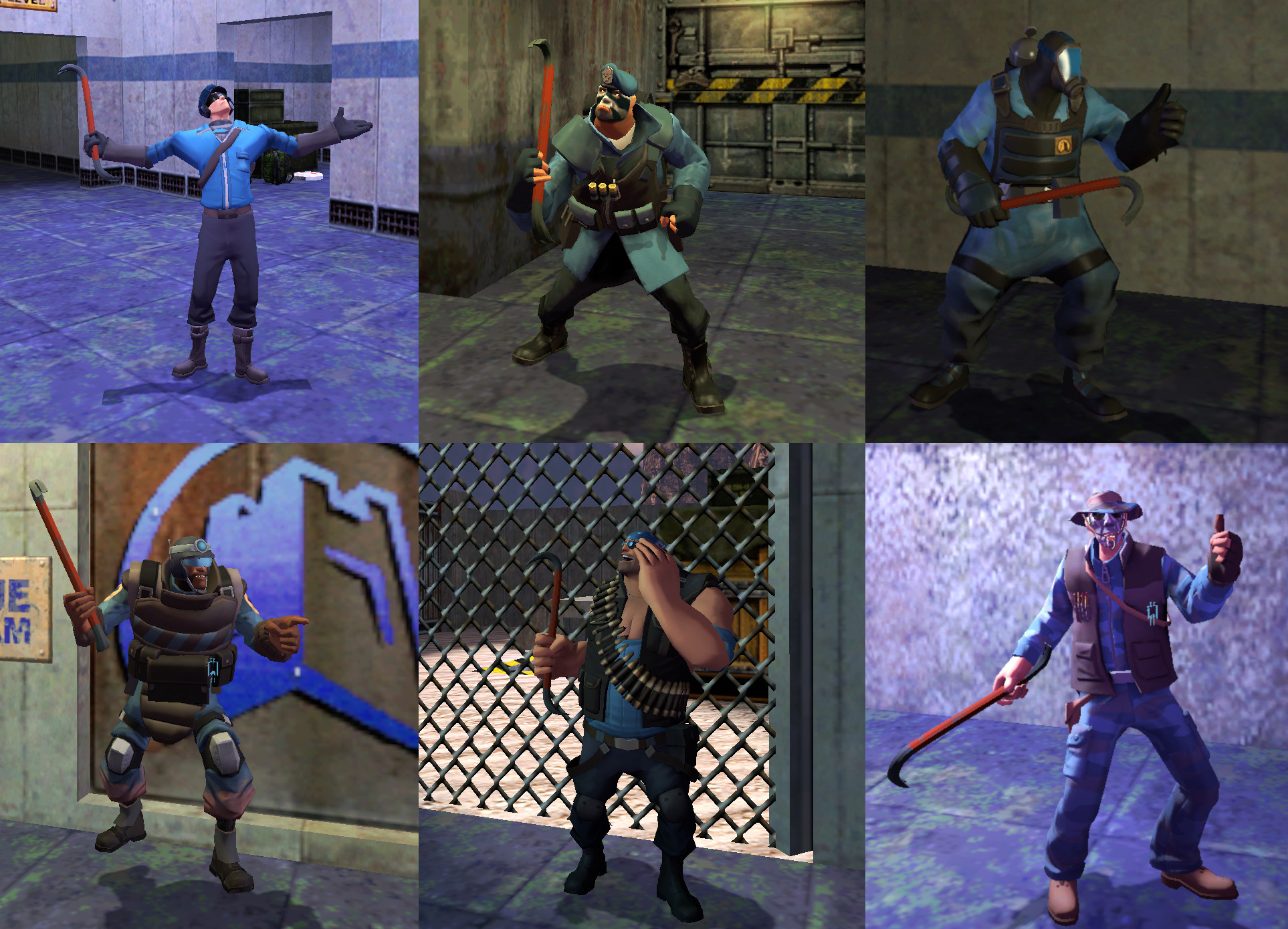 [BLUEY UPDATE] CROWBARS! Mod for Pre-Fortress 2 | PF2 Mods