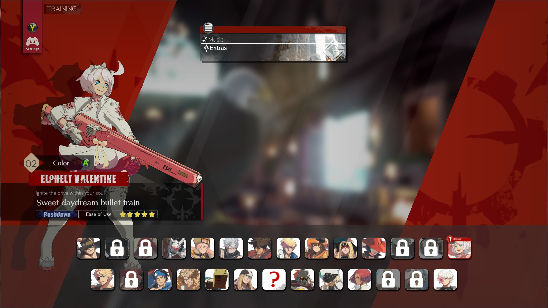 White Hair Over Color 02 Elphelt Mod for GUILTY GEAR -STRIVE- | GGST Mods