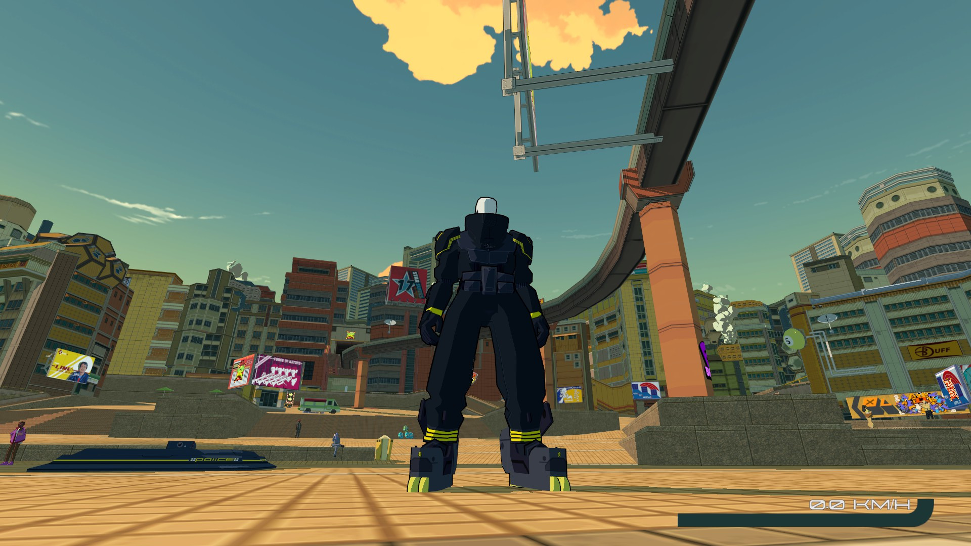 Police Gear DripRemix Stuff Mod for Bomb Rush Cyberfunk | BRC Mods