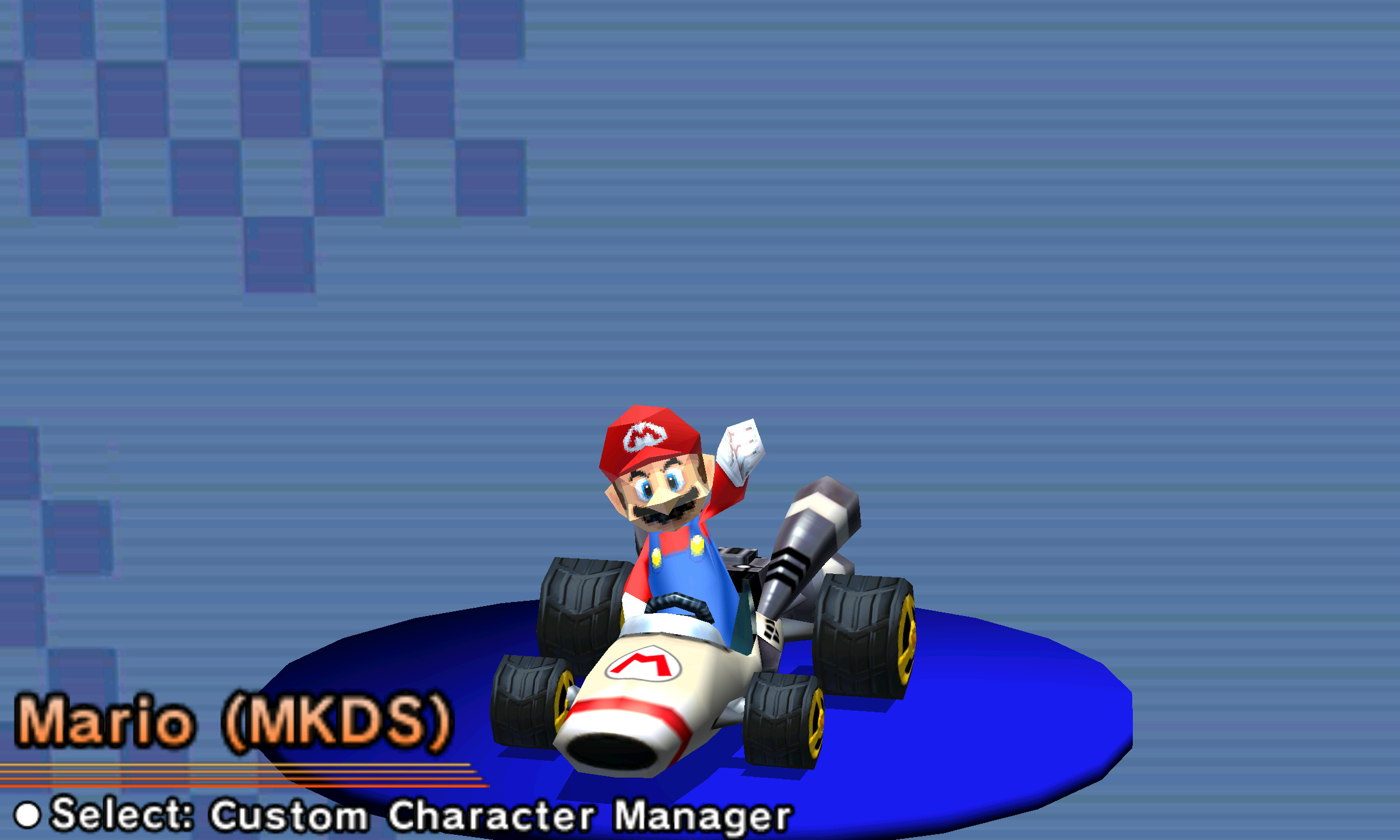Mario (MKDS) Mod for Mario Kart 7 | MK7 Mods