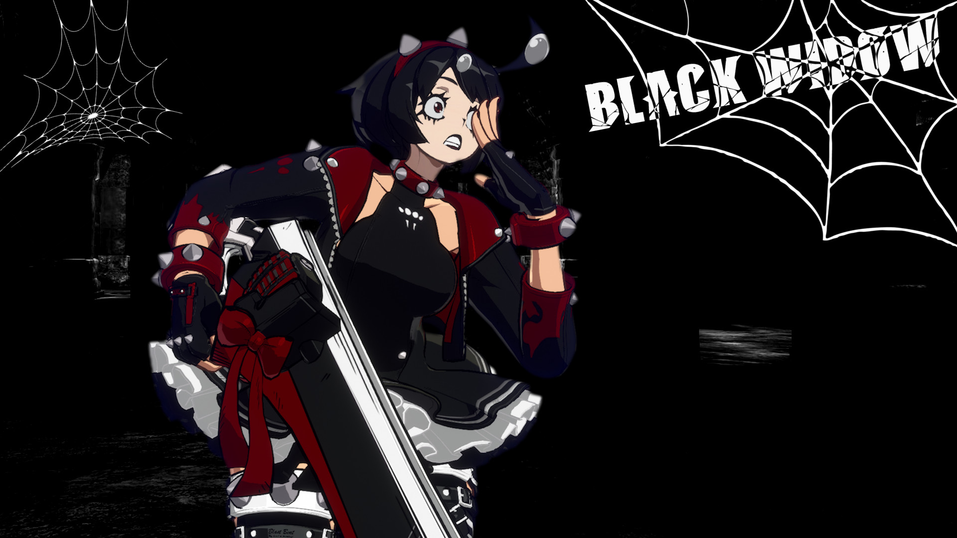 Black Widow Elphelt Mod for GUILTY GEAR -STRIVE- | GGST Mods