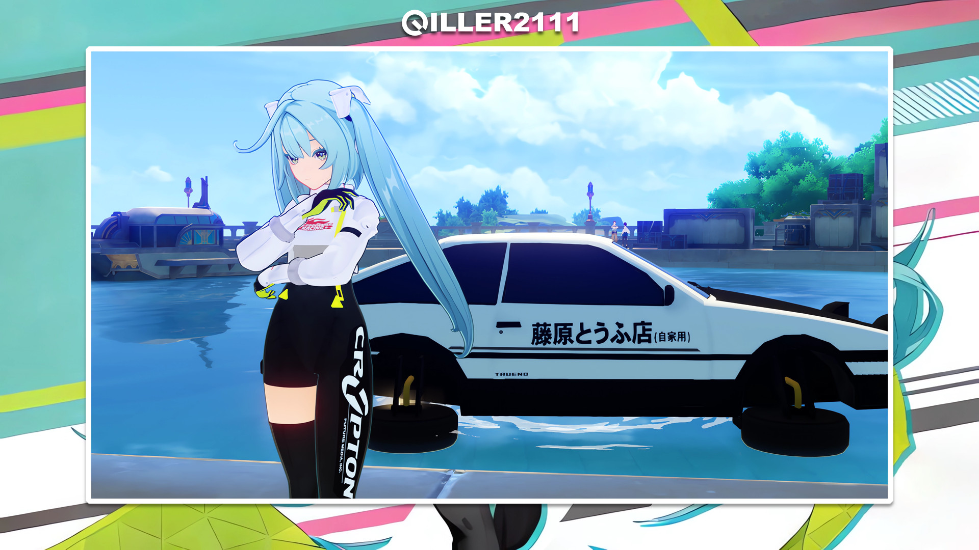 Faruzan Racing Miku Mod for Genshin Impact | GI Mods