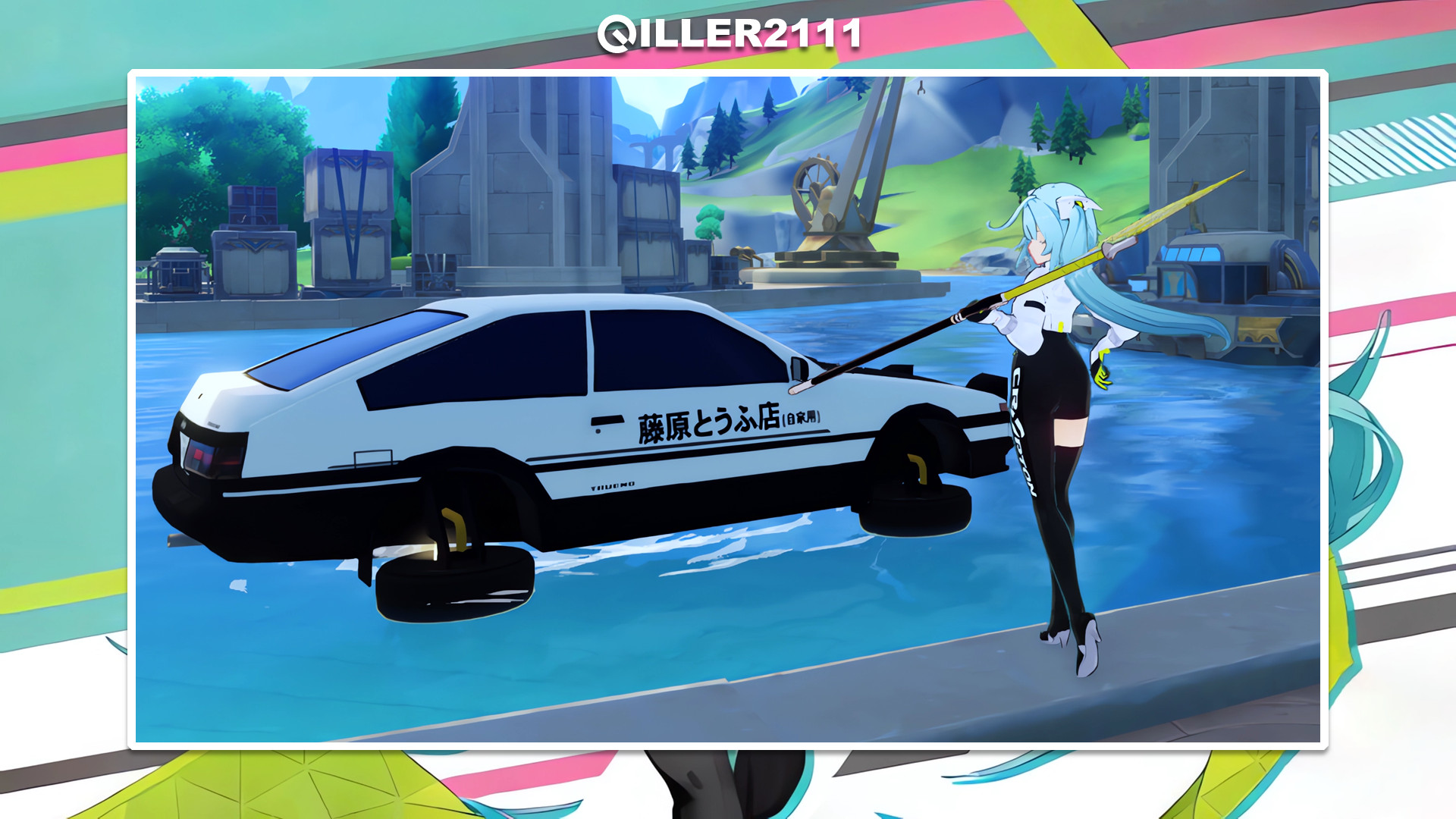 Faruzan Racing Miku Mod for Genshin Impact | GI Mods