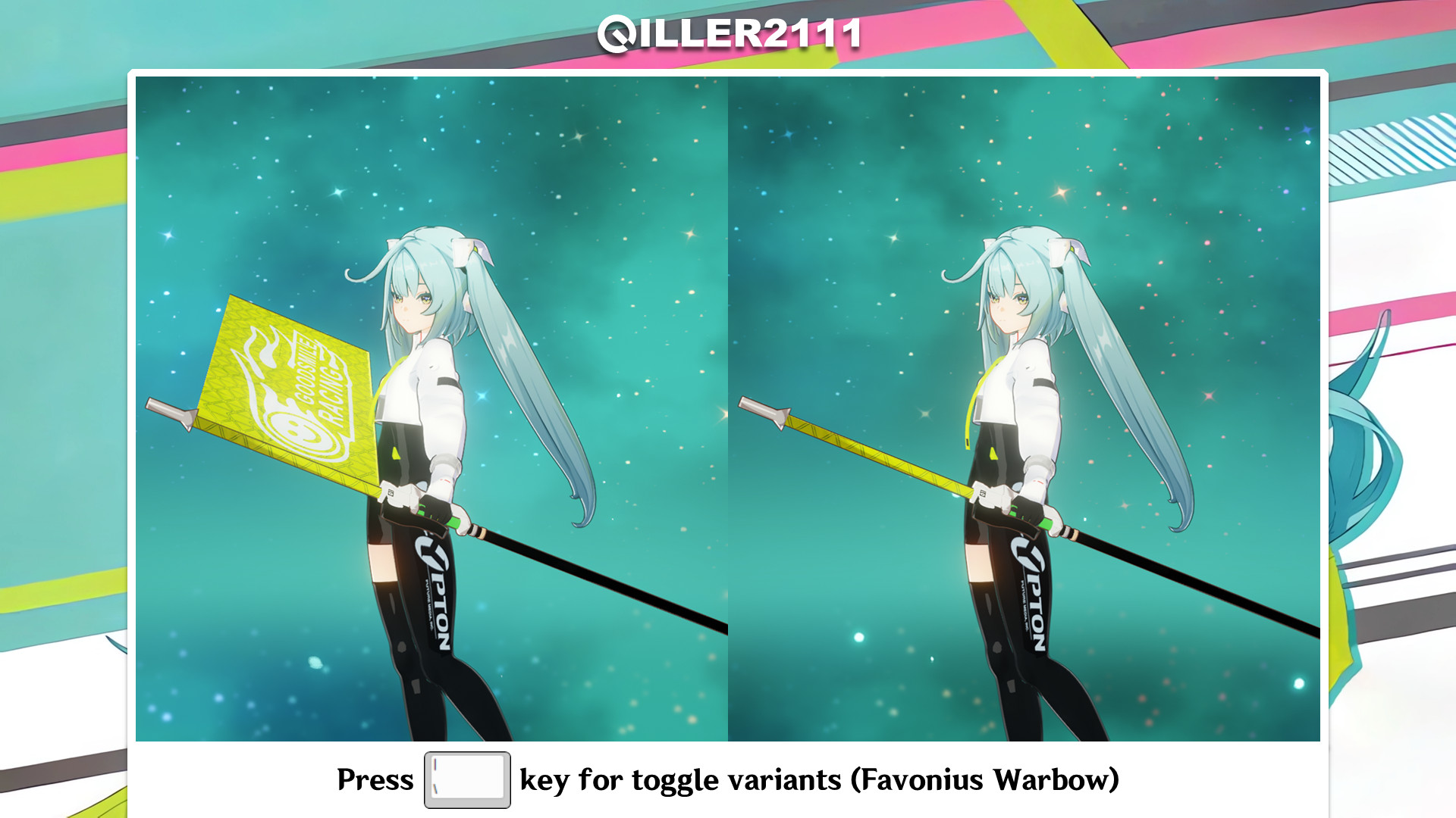 Faruzan Racing Miku Mod for Genshin Impact | GI Mods