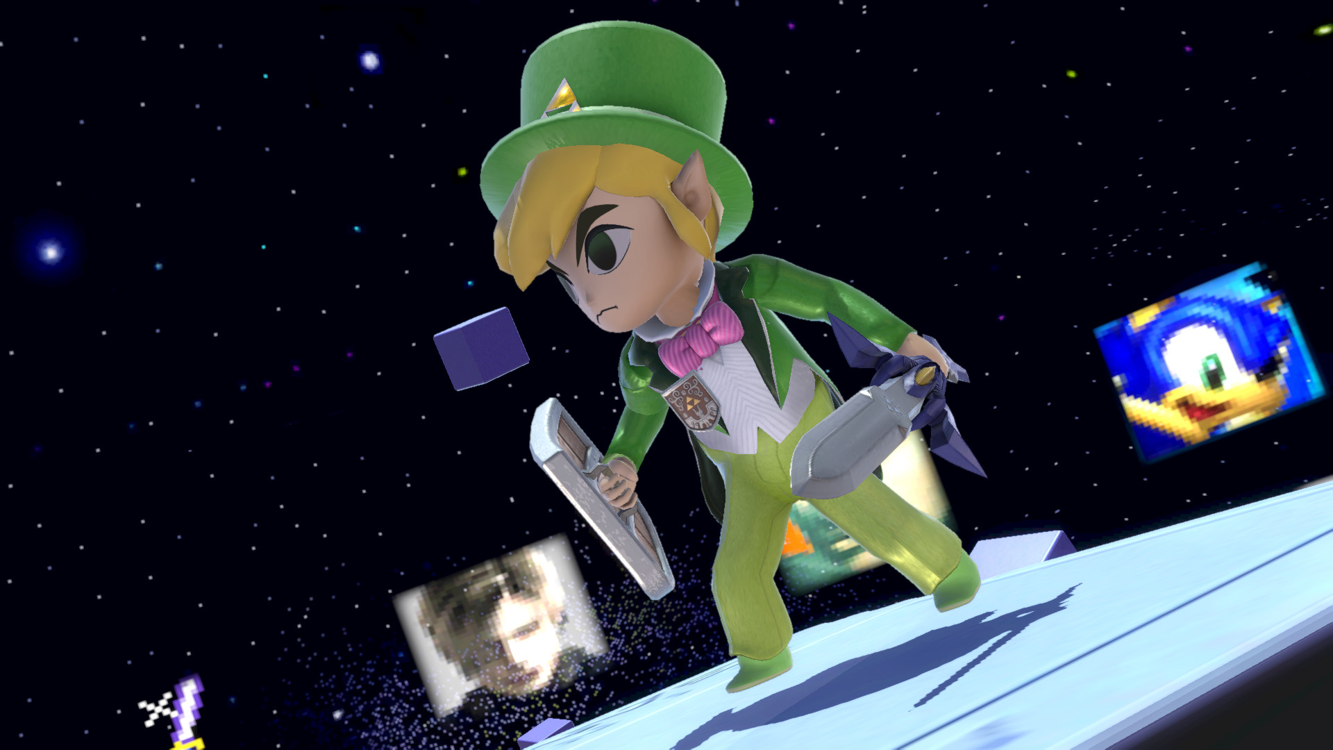 Fashionable Toon Link Mod for Super Smash Bros. Ultimate | SSBU Mods