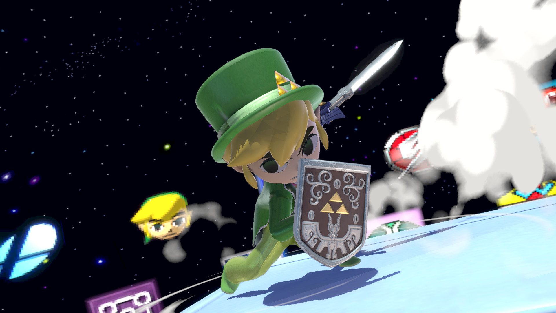 Fashionable Toon Link Mod for Super Smash Bros. Ultimate | SSBU Mods