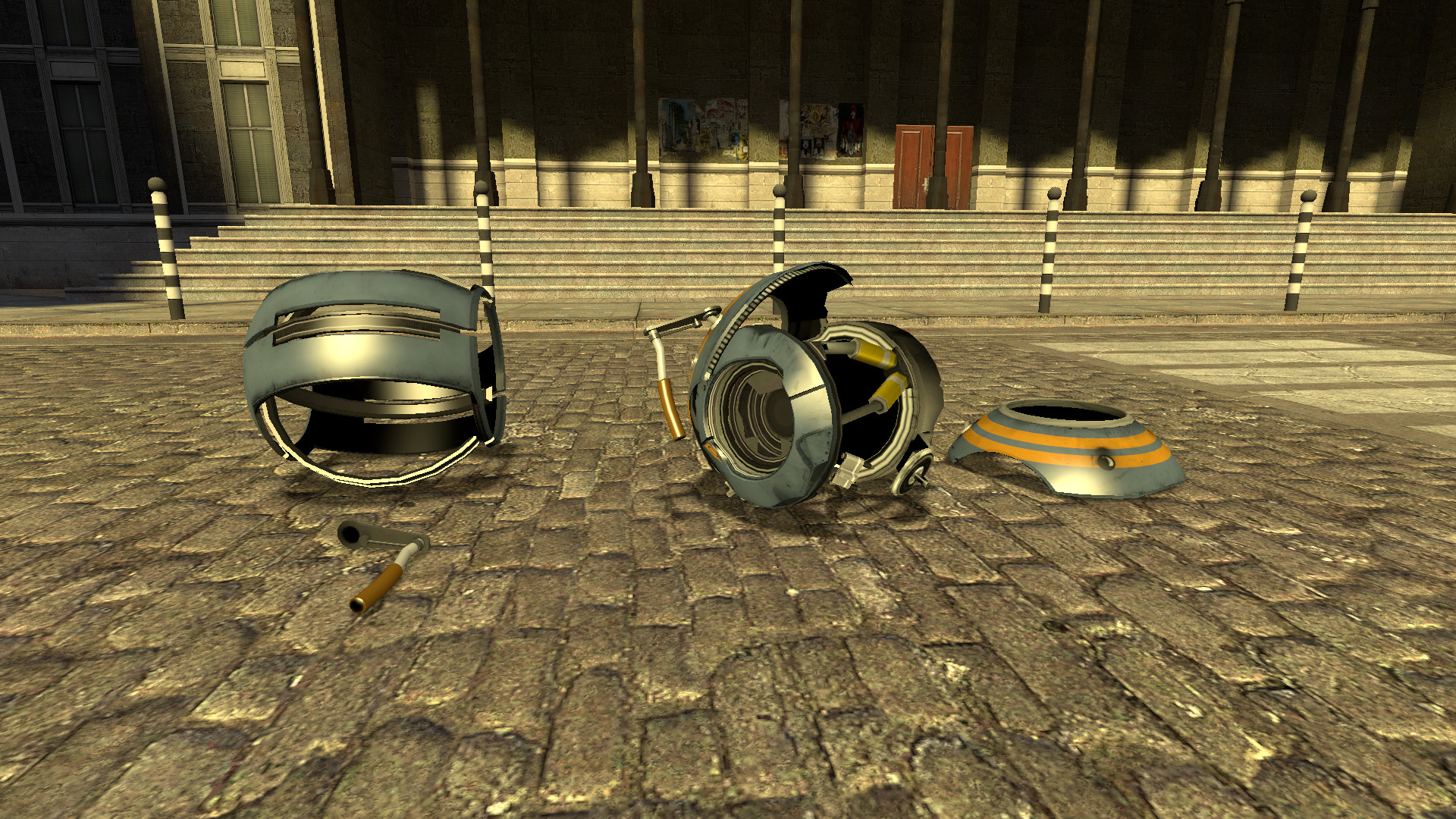 Aperture Science Personality City Scanner Mod for Half-Life 2 | HL2 Mods