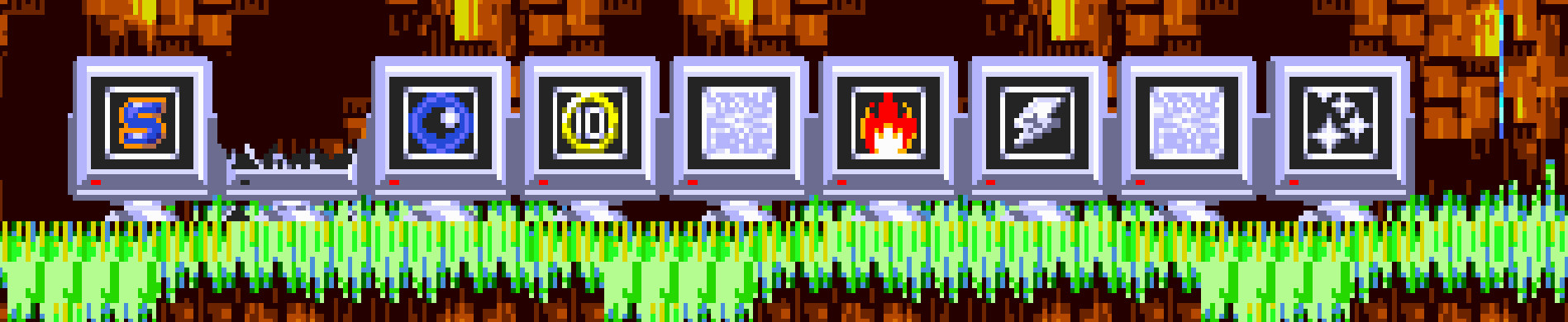 Sonic 4 Monitors + Shield Mod for Sonic 3 A.I.R. | S3AIR Mods