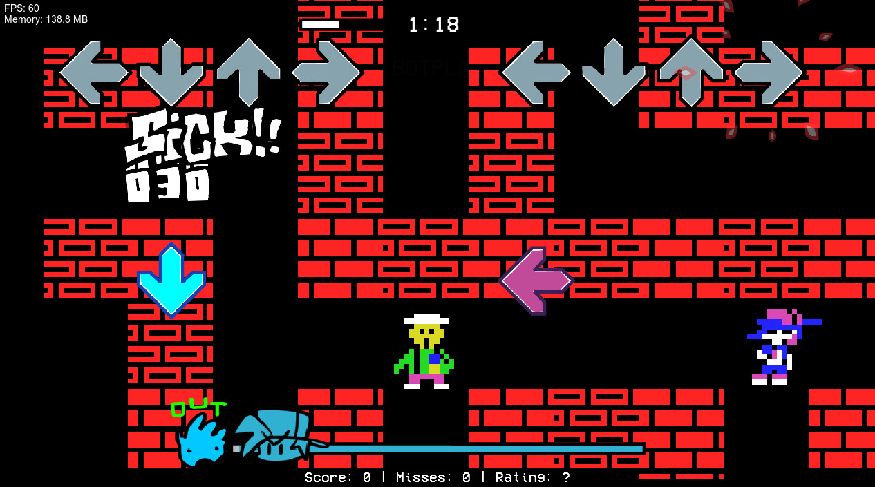 Slimen's One Shot - VS Eric (MSX Bomberman) Mod for Friday Night Funkin ...