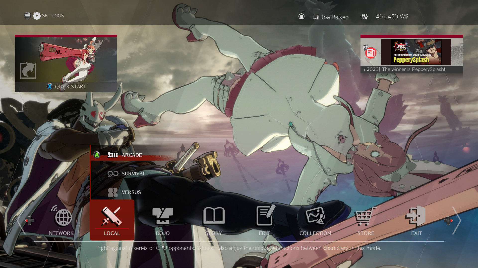 Elphelt Main Menu Mod for GUILTY GEAR -STRIVE- | GGST Mods
