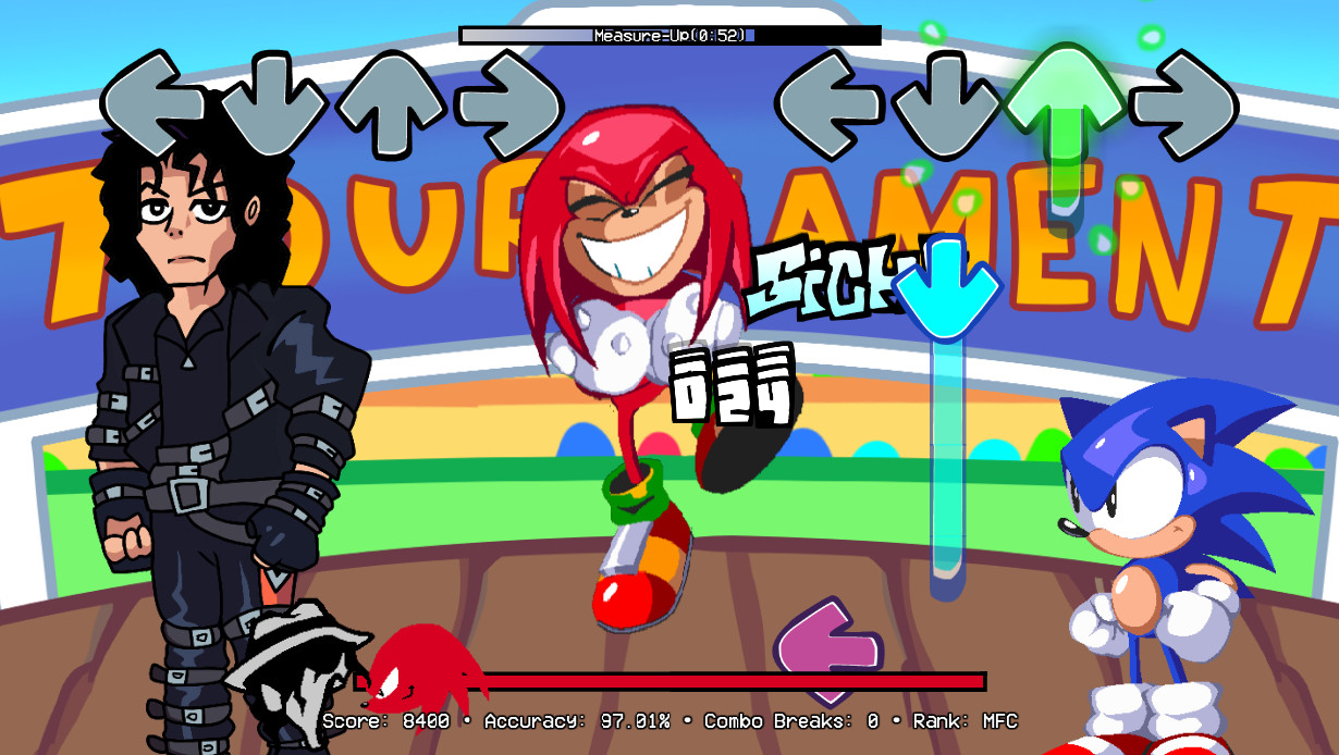 Lock-On Knuckles from Lore remix OFFICIAL SPRITES! Mod for Friday Night ...
