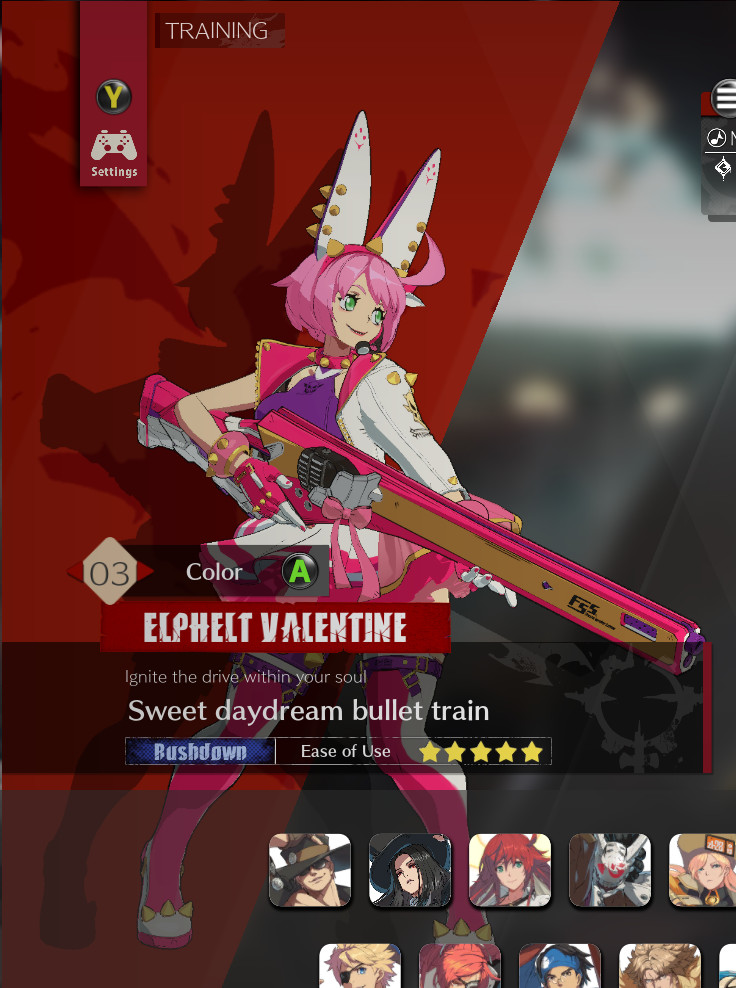Popstar Amy Elphelt (Color and Mesh Edit) Mod for GUILTY GEAR -STRIVE- | GGST Mods