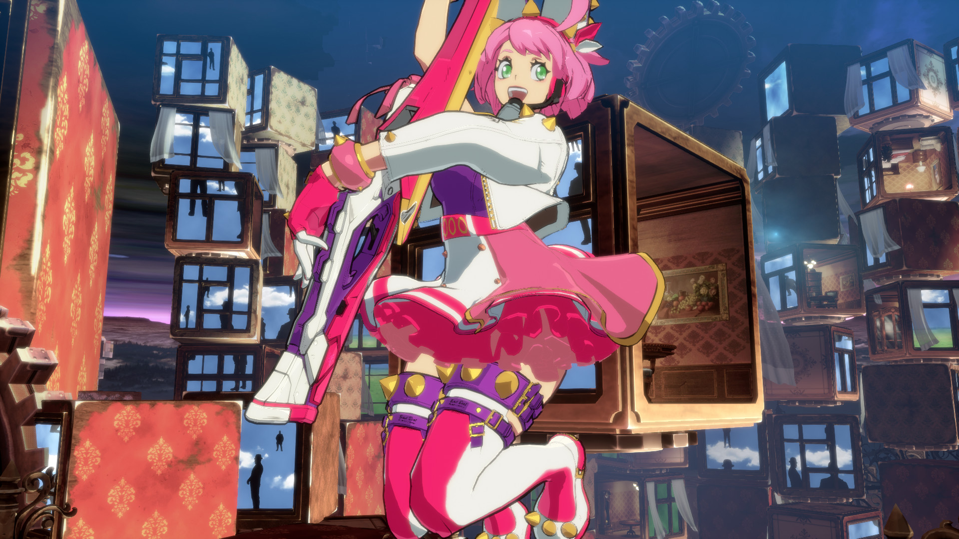 Popstar Amy Elphelt (Color and Mesh Edit) Mod for GUILTY GEAR -STRIVE- | GGST Mods