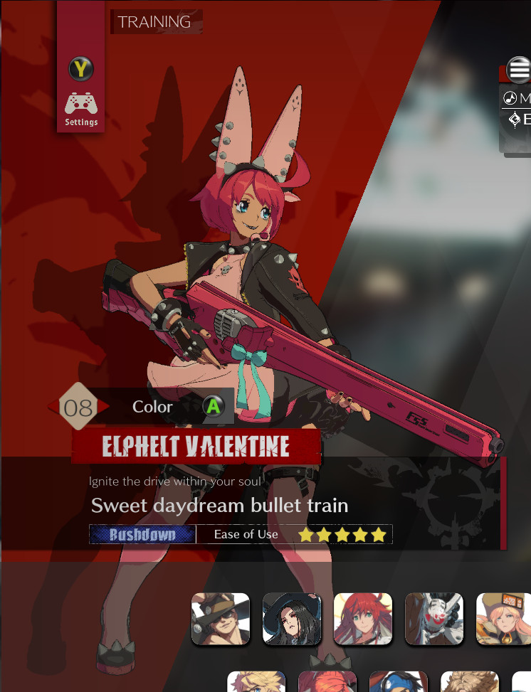 Popstar Amy Elphelt (Color and Mesh Edit) Mod for GUILTY GEAR -STRIVE- | GGST Mods