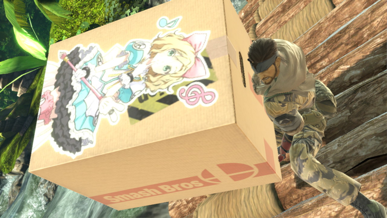 MGSV Anime Box Decal Mod for Super Smash Bros. Ultimate | SSBU Mods