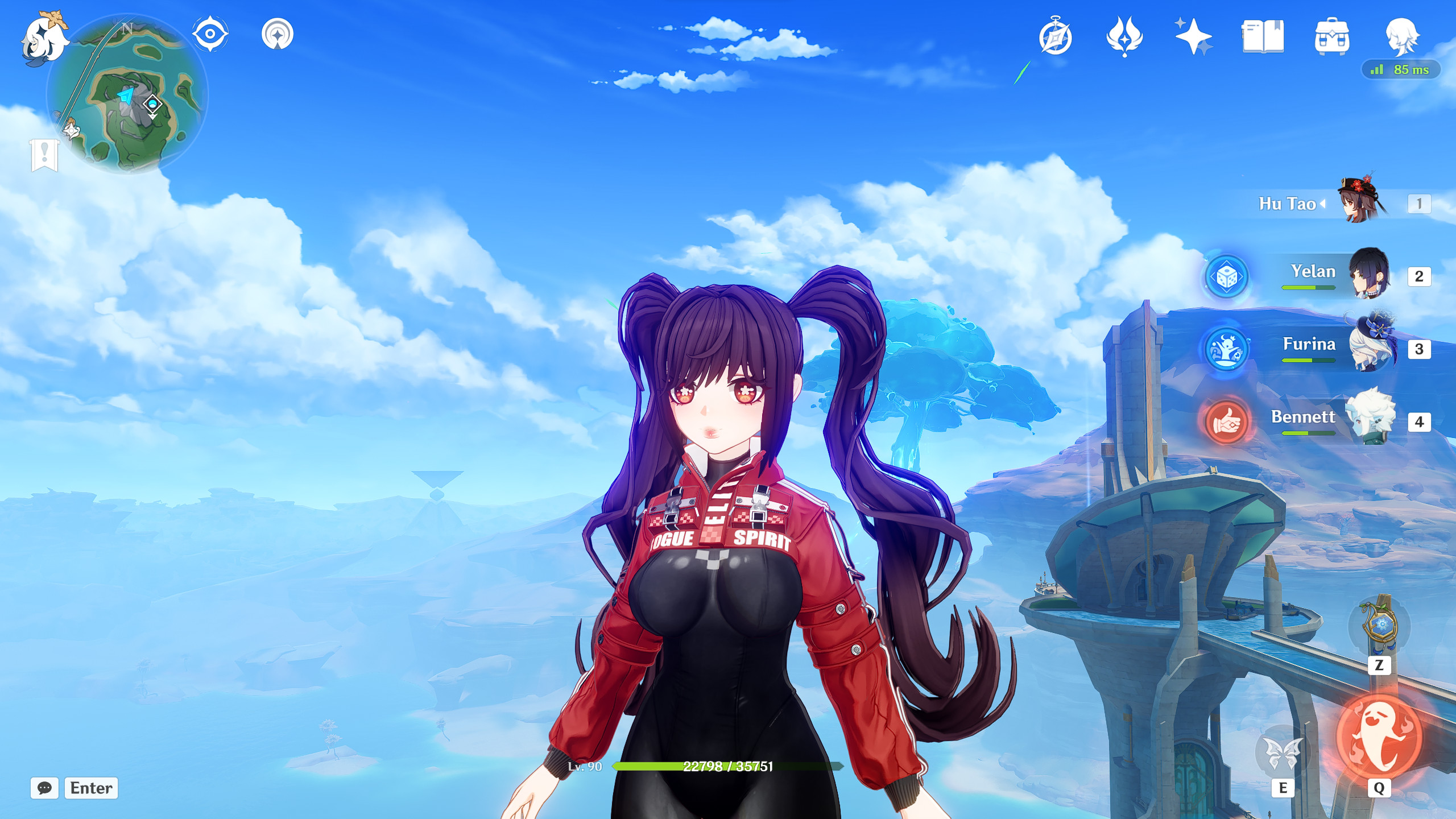 Hu Tao themed Nikke Alice Mod for Genshin Impact | GI Mods