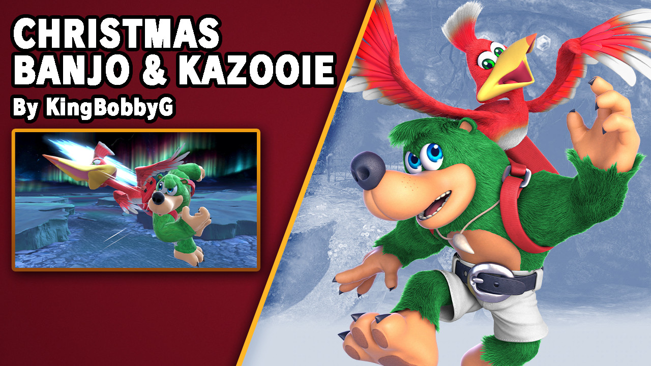 Christmas Banjo & Kazooie Mod for Super Smash Bros. Ultimate | SSBU Mods