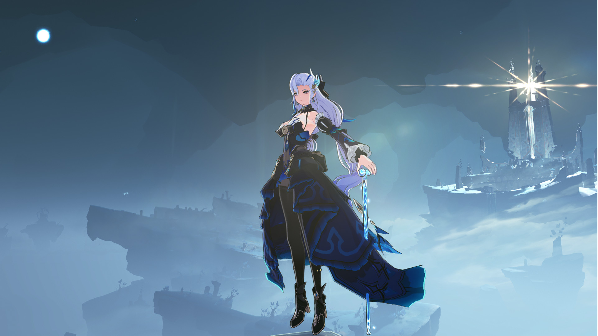 Female Neuvillette / Neuvi-Luna Mod for Genshin Impact | GI Mods