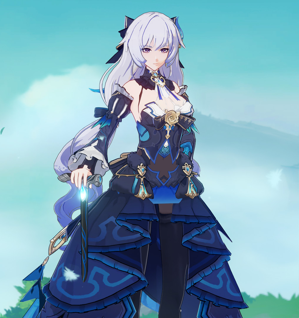 Female Neuvillette / Neuvi-Luna Mod for Genshin Impact | GI Mods