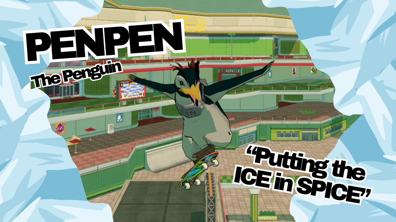 Penpen The Penguin, from Evangelion (Crew Boom) Mod for Bomb Rush ...