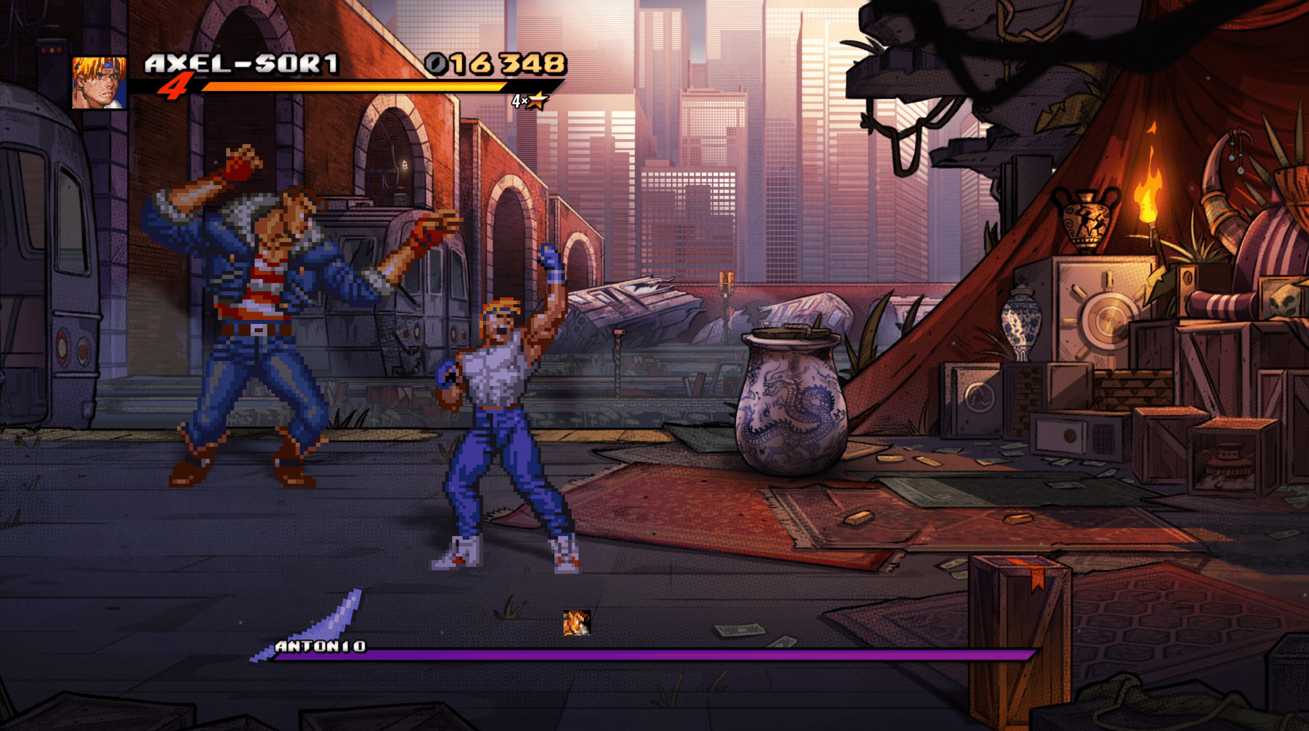SOR 1 Axel in SOR 3 Style Mod for Streets of Rage 4 | SOR4 Mods