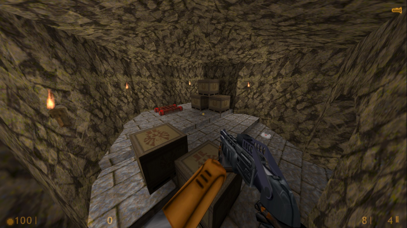 Quake E2M2 Ported To HL (map for speedrunning) Mod for Half-Life | HL Mods