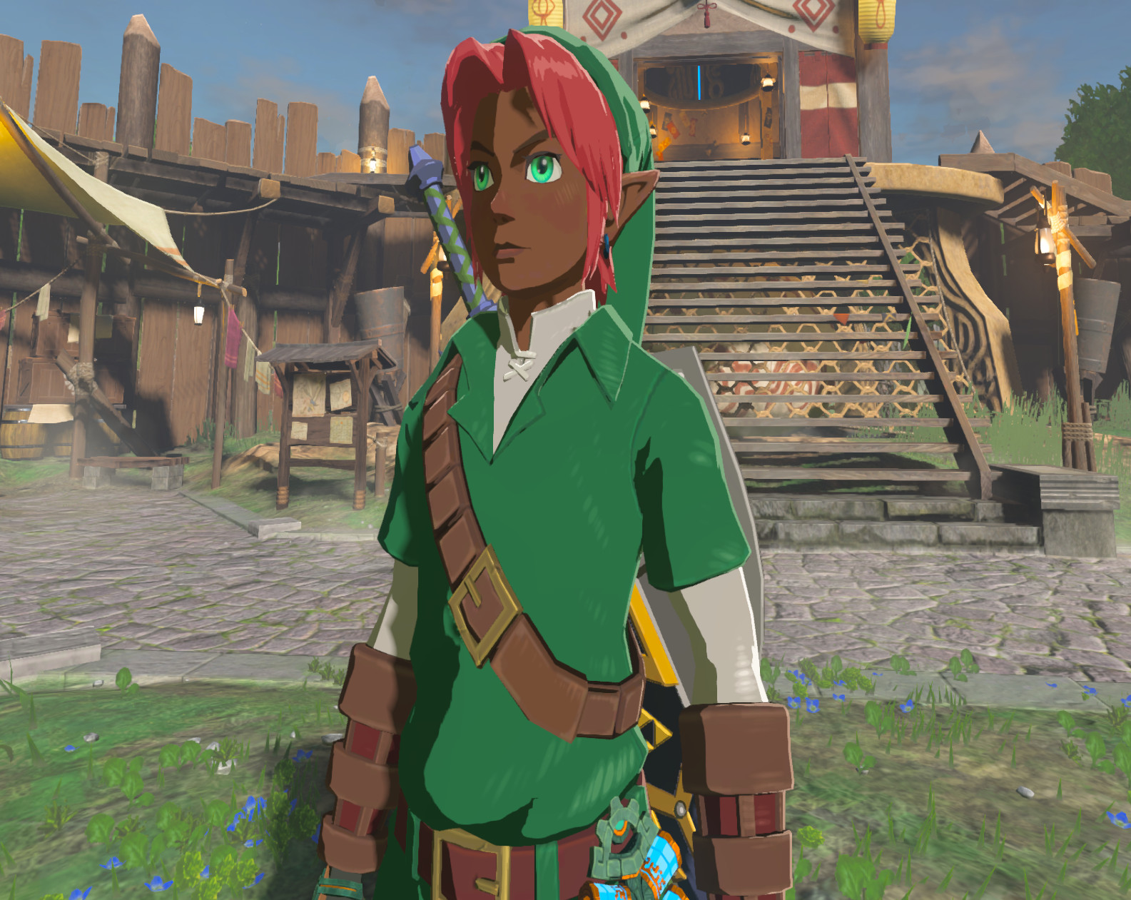 Gerudo Link Mod for The Legend of Zelda: Tears of the Kingdom | TOTK Mods