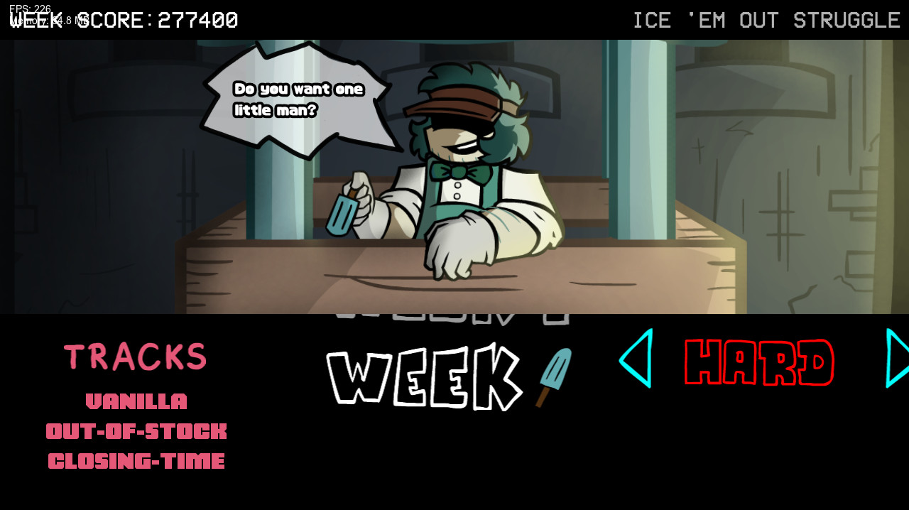 FNF: Ice 'Em Out Struggle | Mint-side Garcello Mod for Friday Night ...