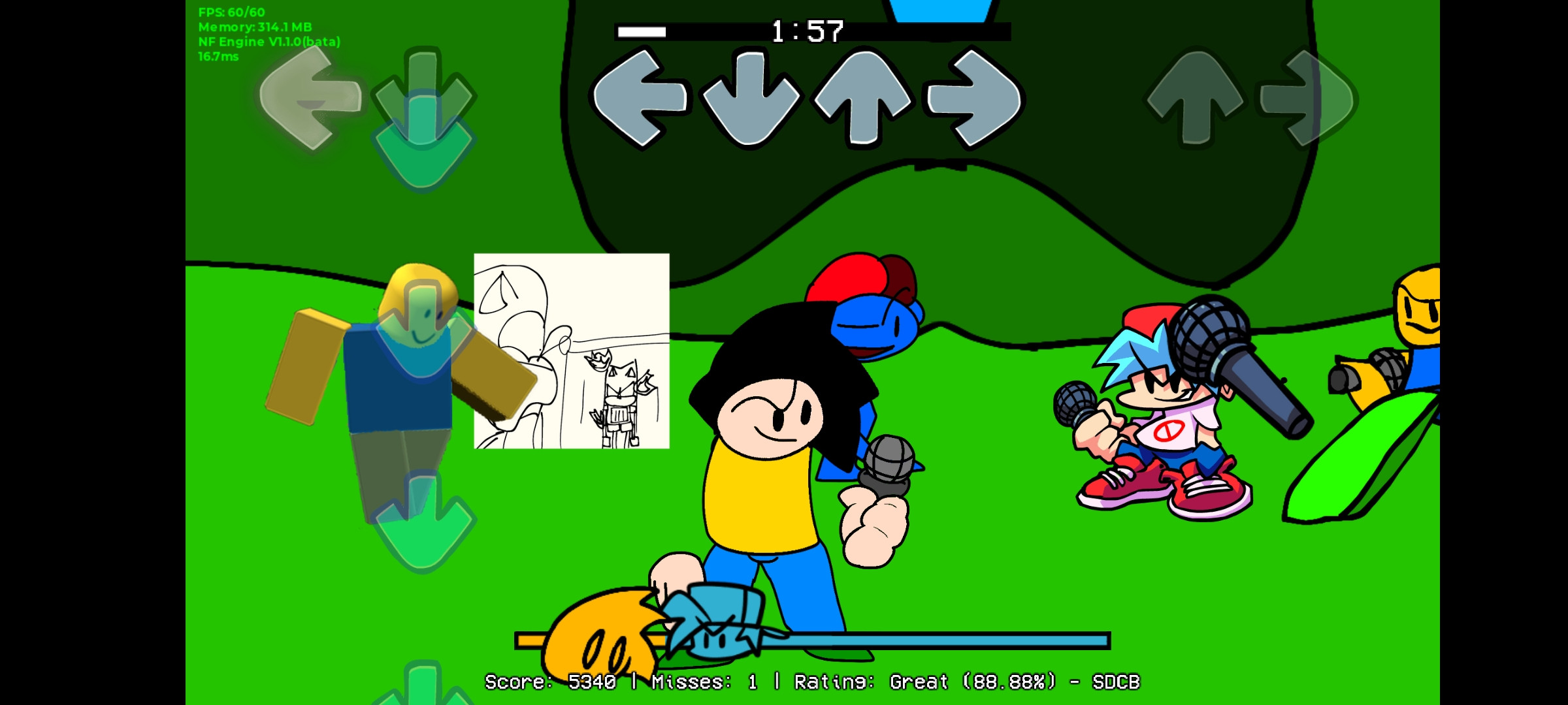 Vs Zary V1 Plus Mod for Friday Night Funkin' | FNF Mods