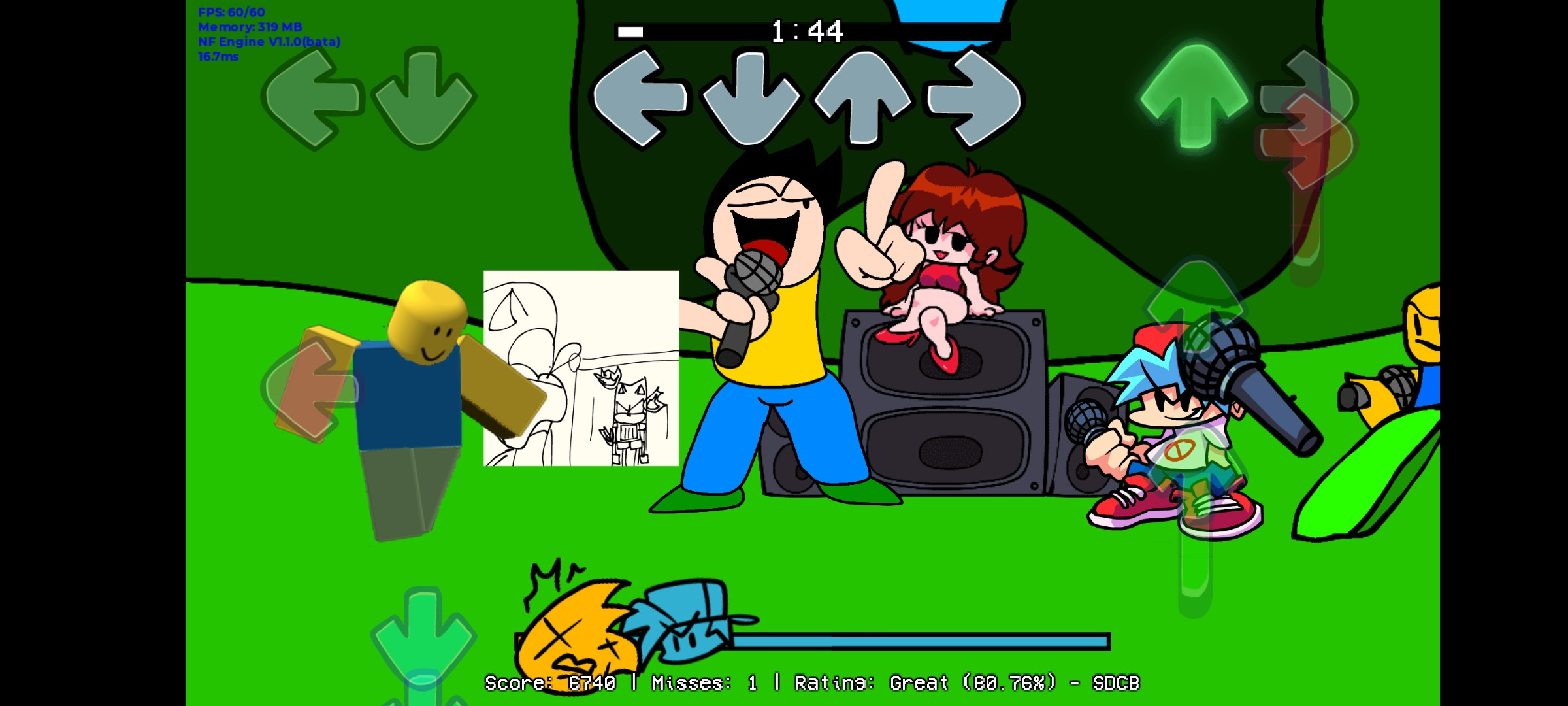 Vs Zary V1 Plus Mod for Friday Night Funkin' | FNF Mods