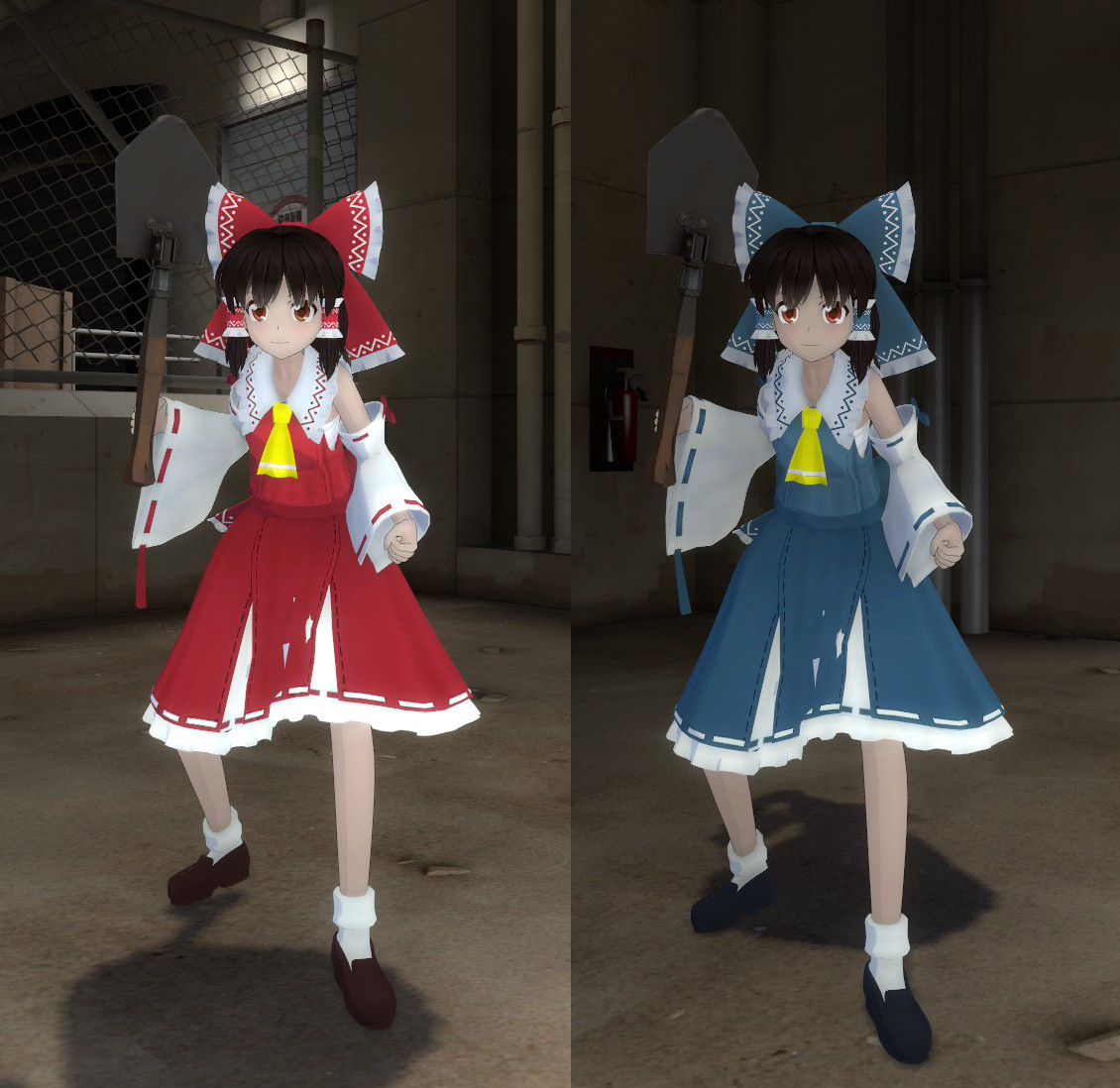 Hakurei Reimu Mod for Team Fortress 2 | TF2 Mods