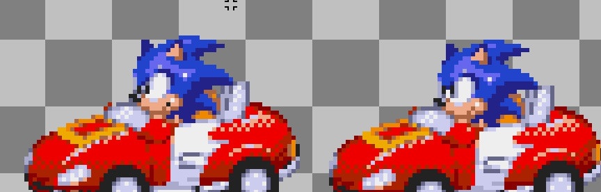 Better Sonic Mod for Sonic Drift 16-bit | SD16-bit Mods