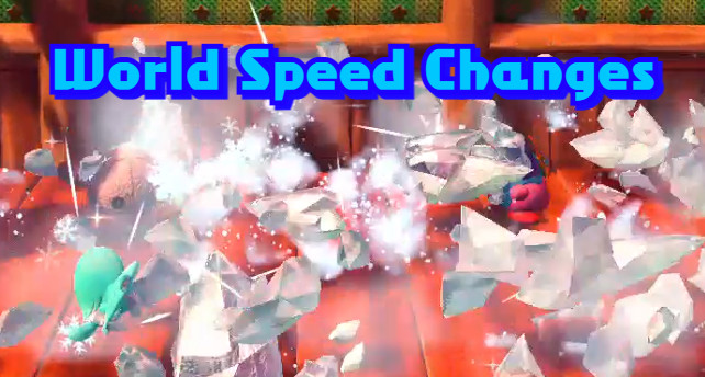 World Speed Changes Mod for Kirby and the Forgotten Land | K:FL Mods